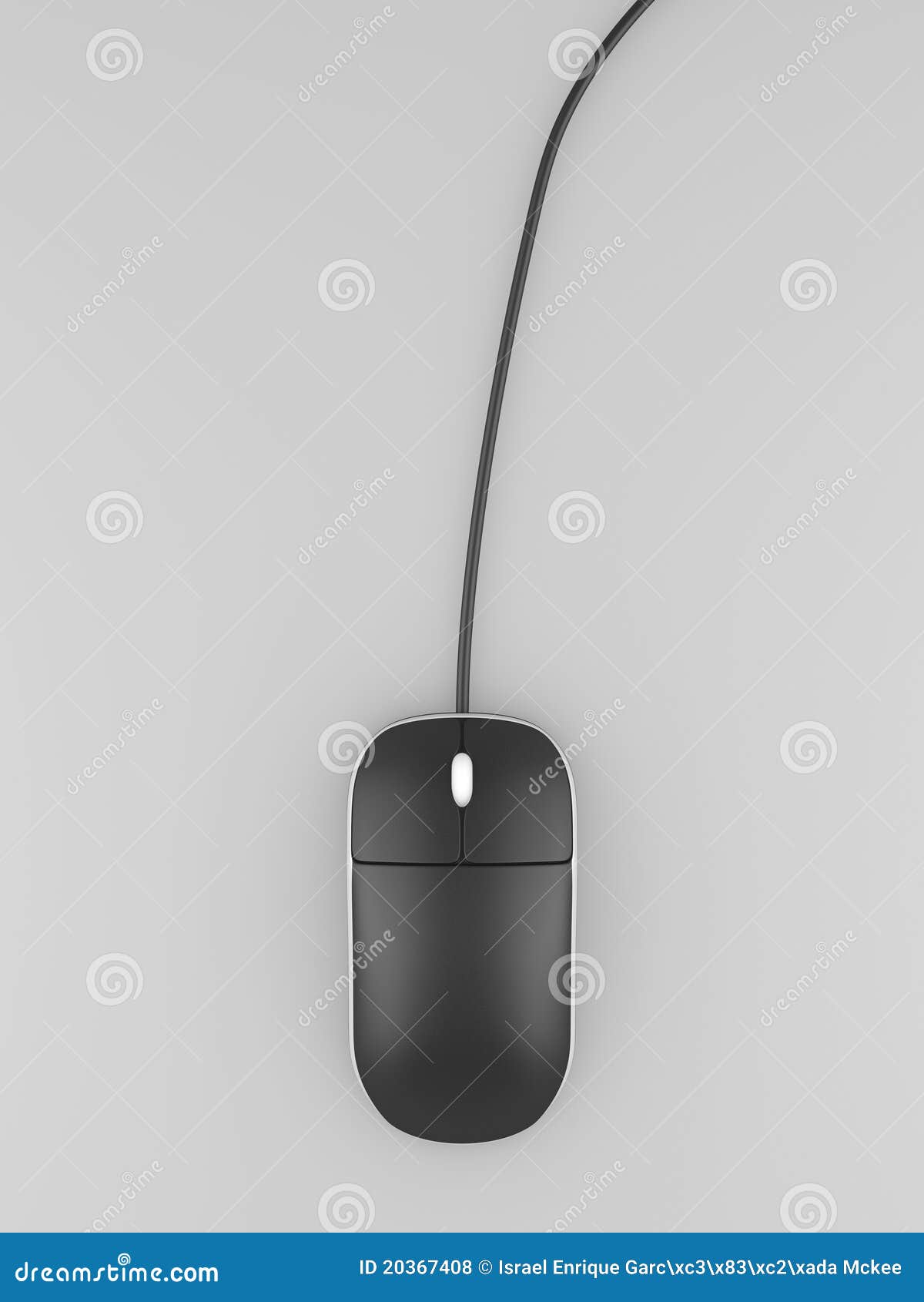 Black Mouse stock illustration. Illustration of concept - 20367408
