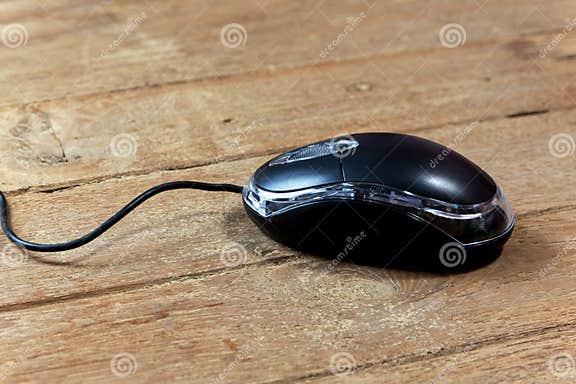 Black Mouse computer stock image. Image of button, office - 71485773