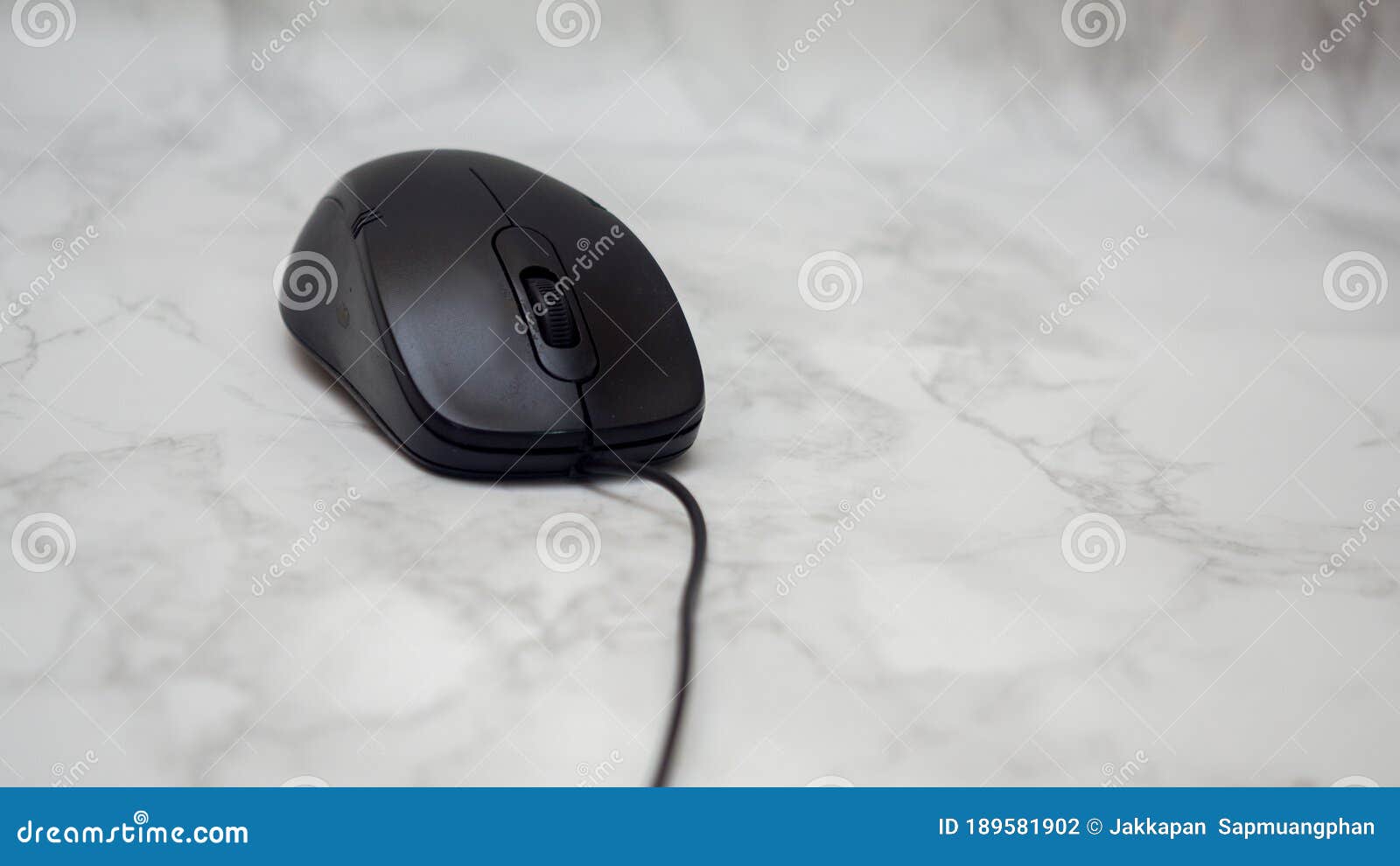 A Black Mouse on a Marble Floor Stock Photo - Image of killed, grey ...