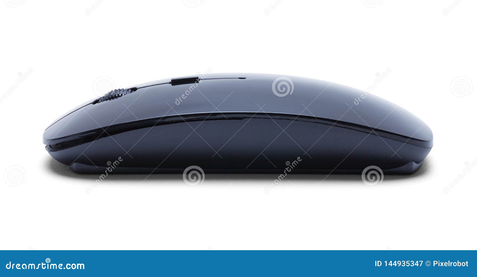 Black Mouse Side View stock image. Image of mouse, side - 144935347