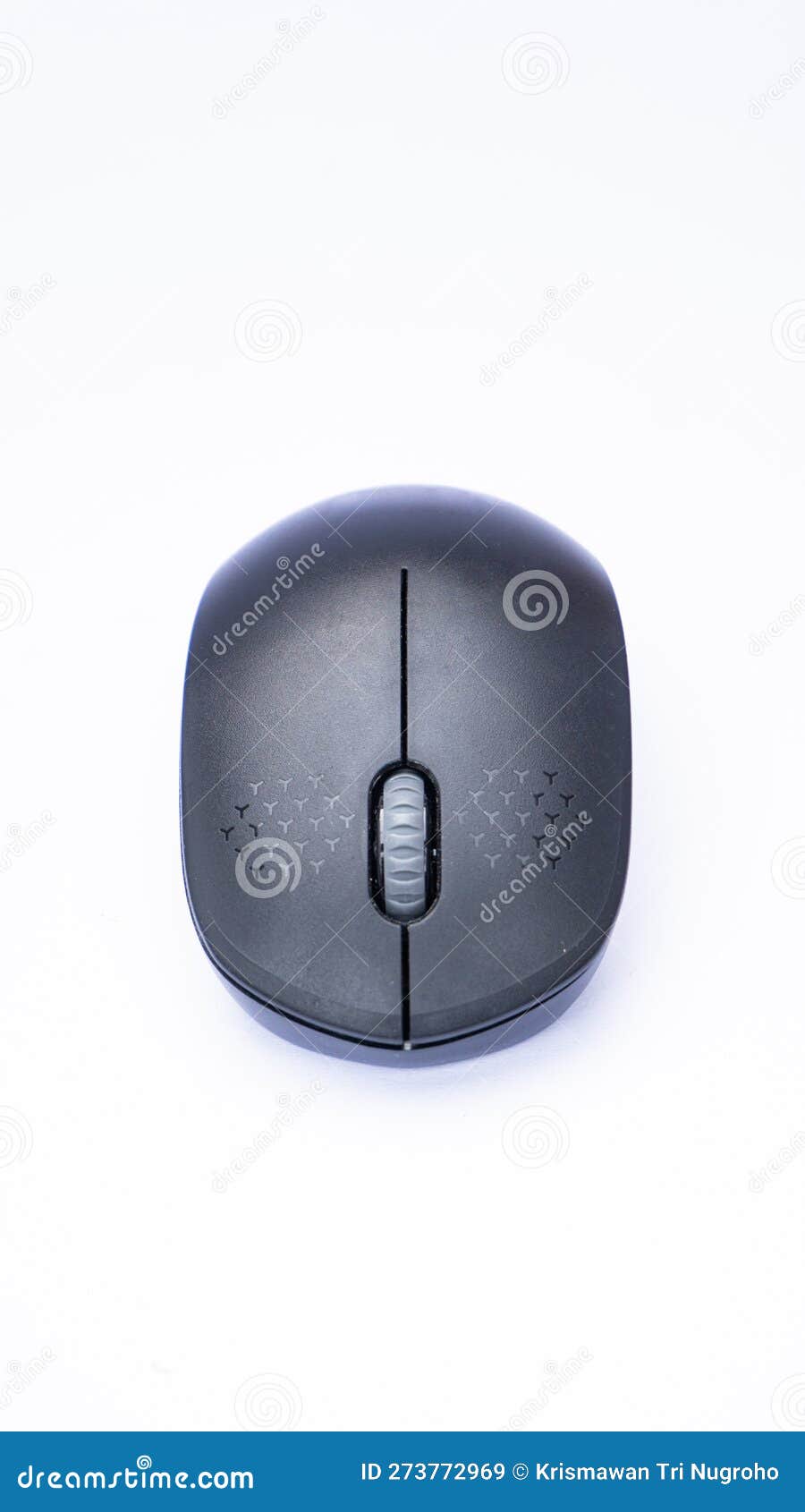 A Black Mouse White Background Dead Center Stock Image - Image of ...