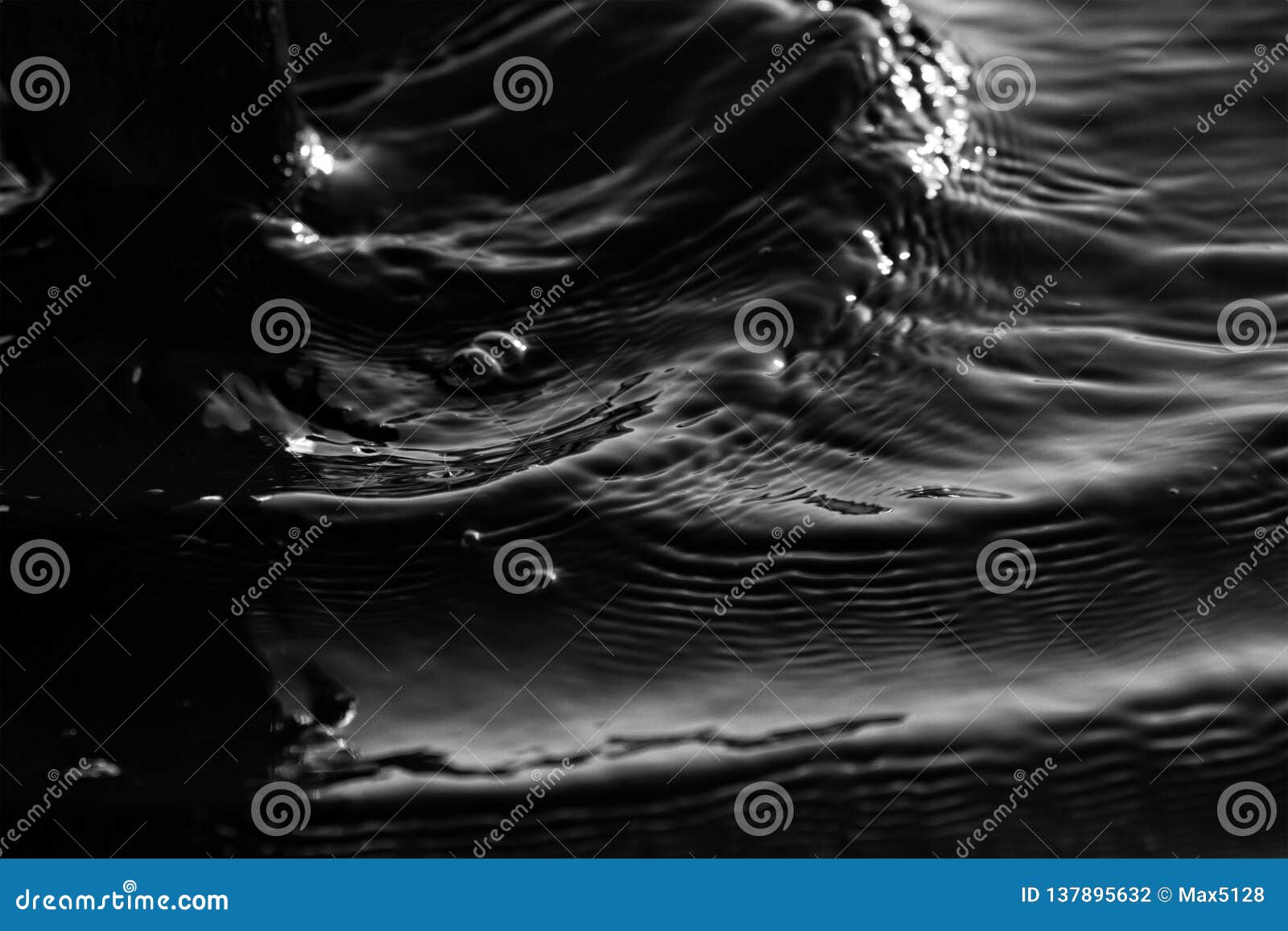 Black mud lagoon water stock photo. Image of color, grime - 137895632