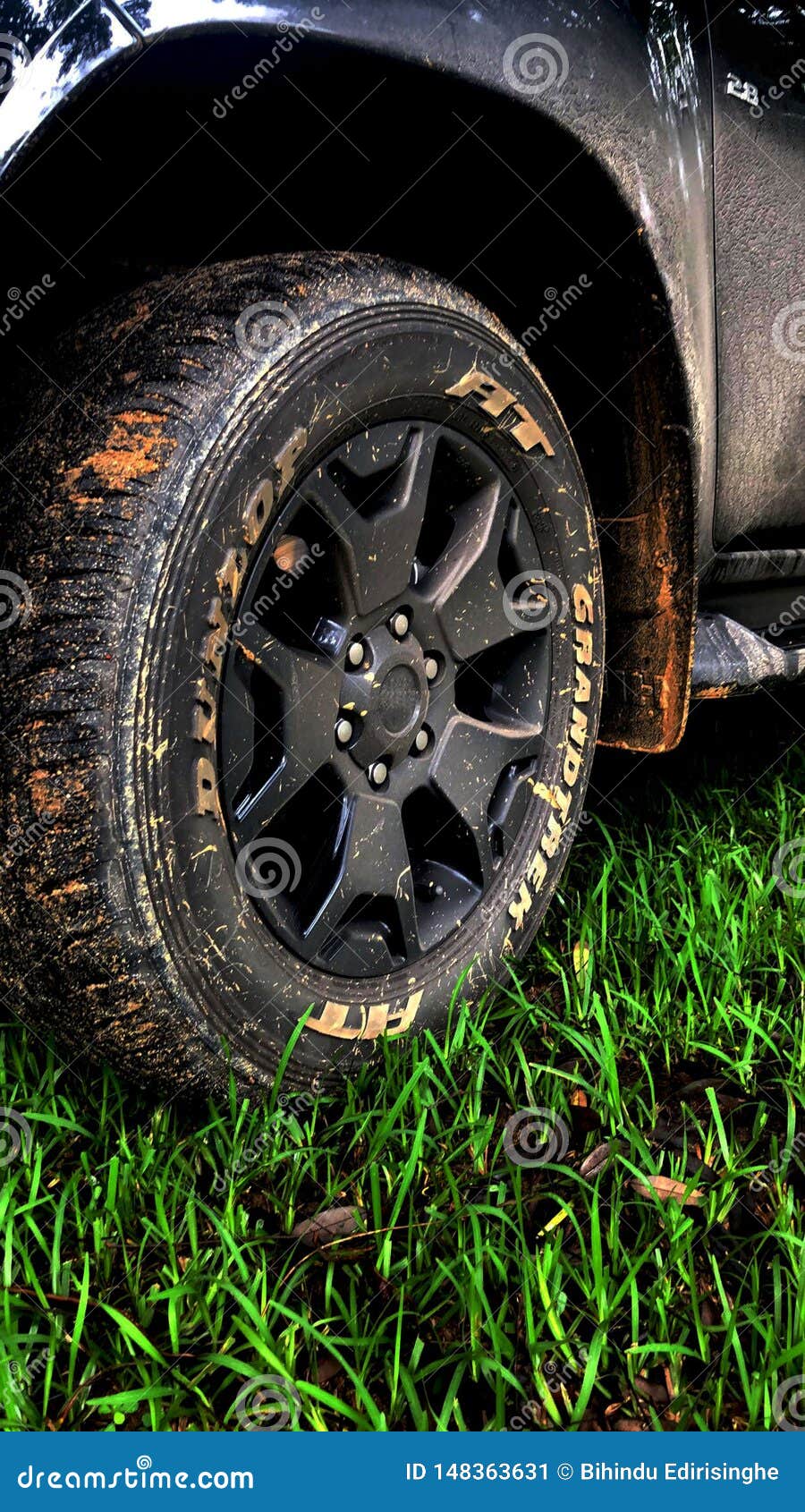 Black Muddy Wheel editorial photo. Image of scenic, black - 148363631