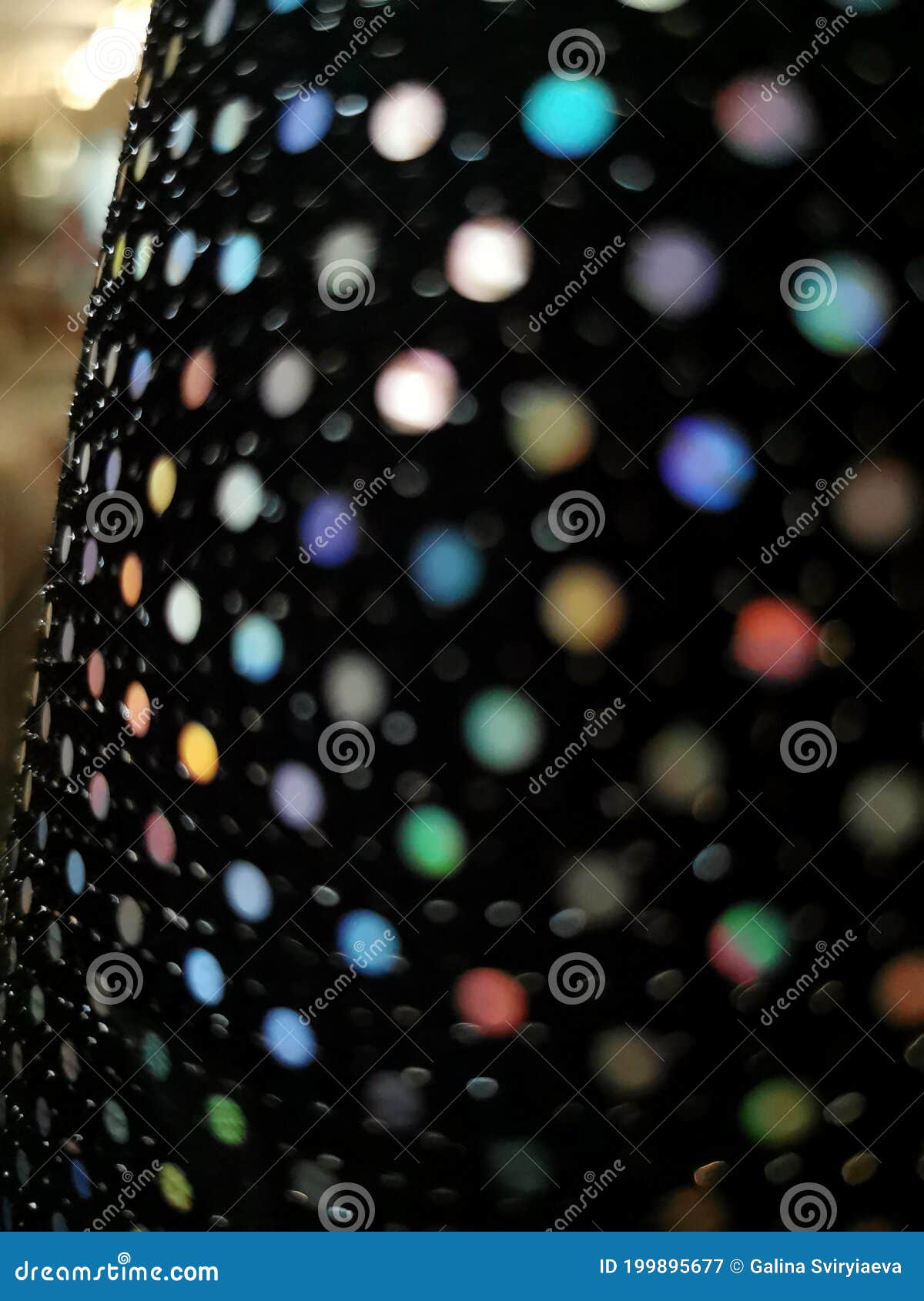 Black Multicolor Glitter Sequin Background. Sequin Texture Fabric ...