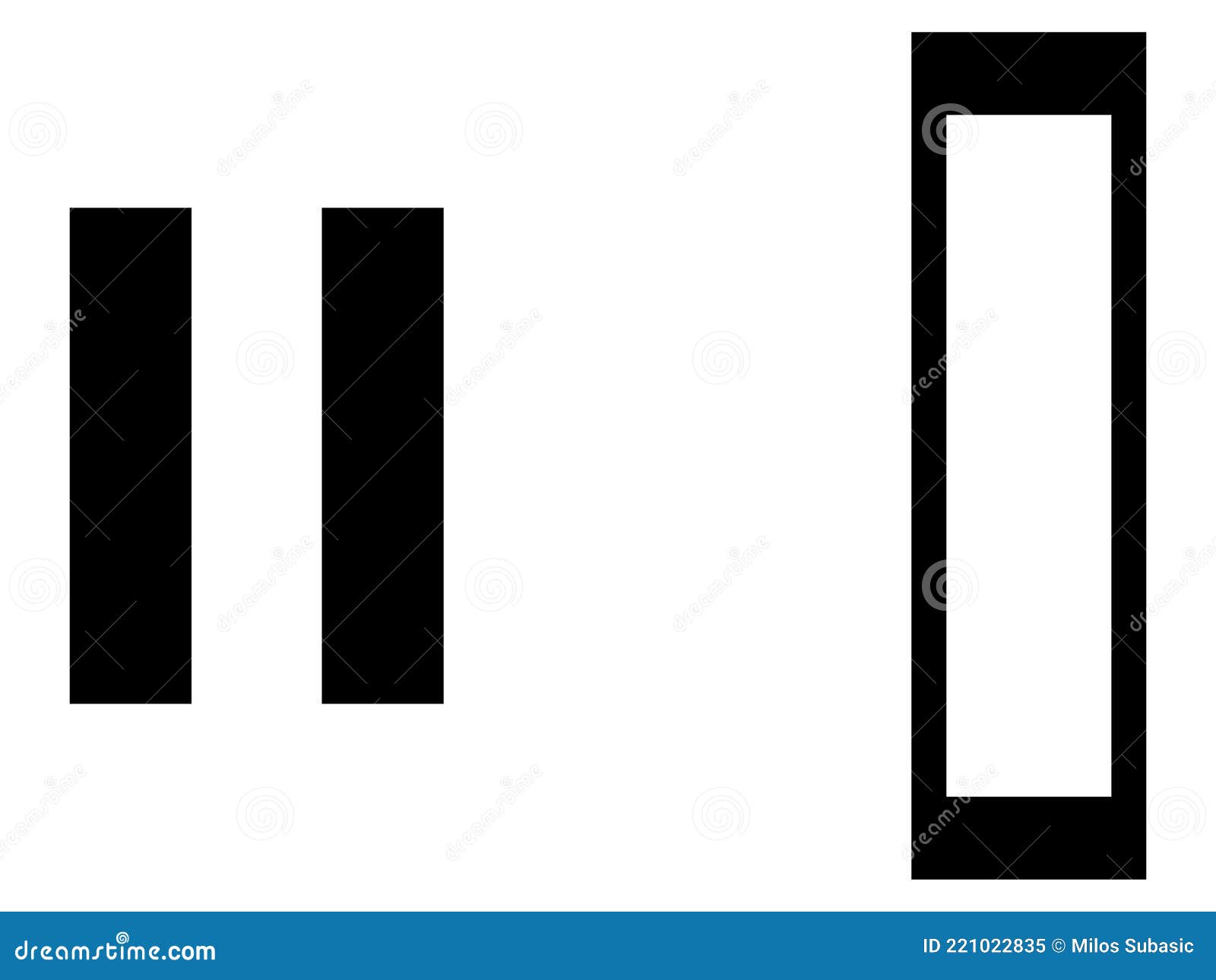 Black Music Symbol of Neutral Clef Stock Vector - Illustration of ...