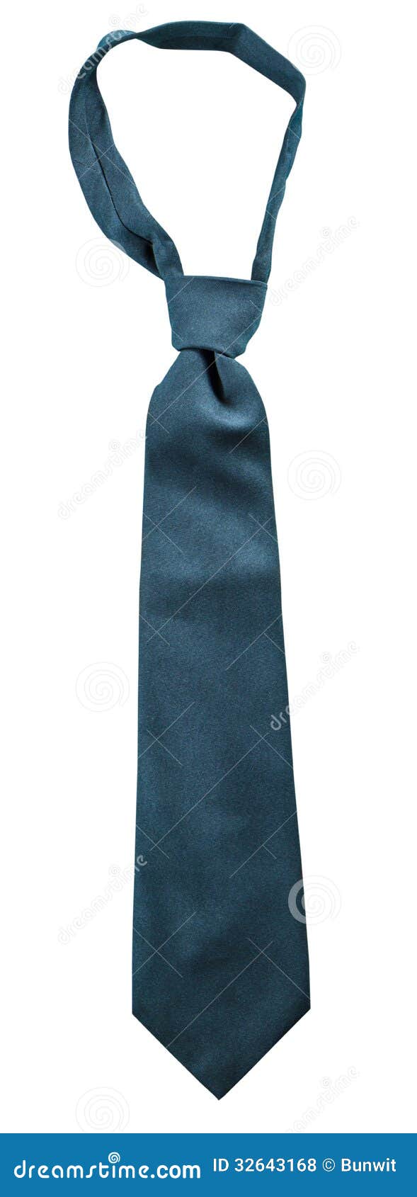 Black necktie isolated stock photo. Image of male, professional - 32643168