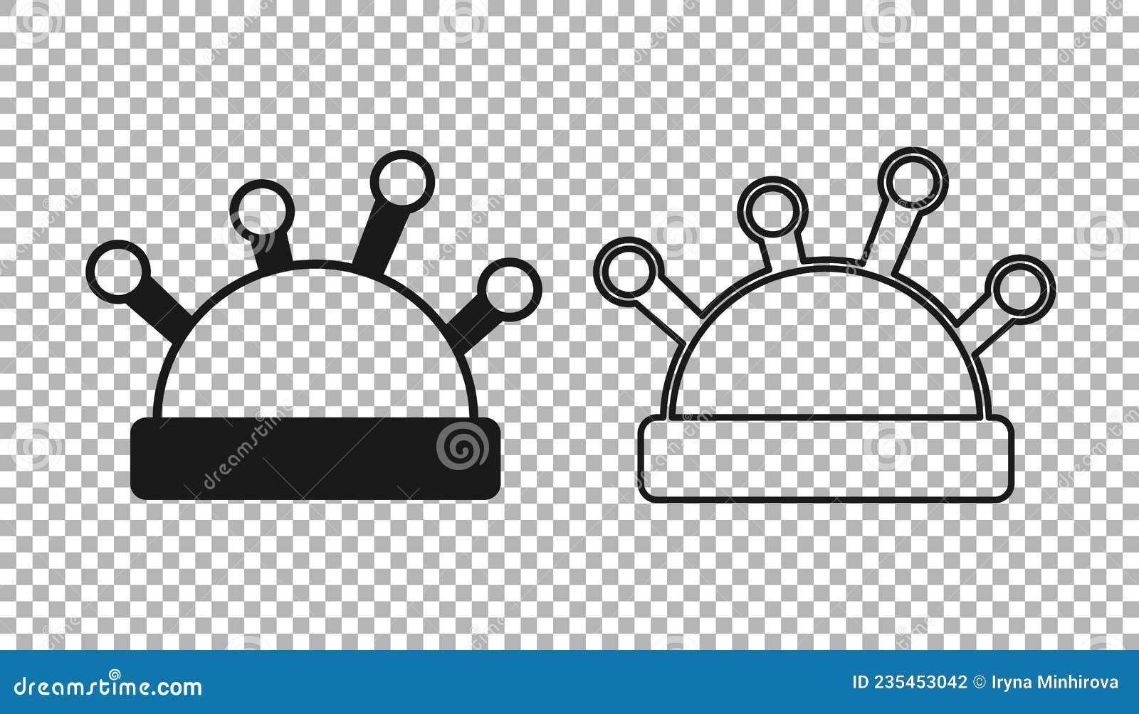 Needlepoint Transparent Icon. Needlepoint Symbol Design From Sew ...