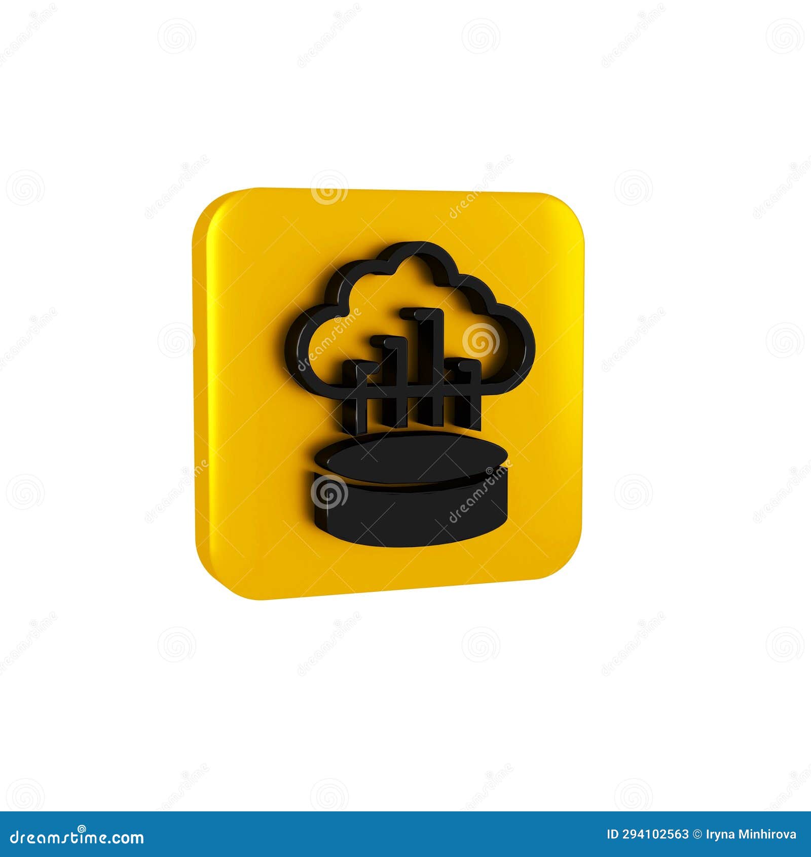 Black Network Cloud Connection Icon Isolated on Transparent Background ...