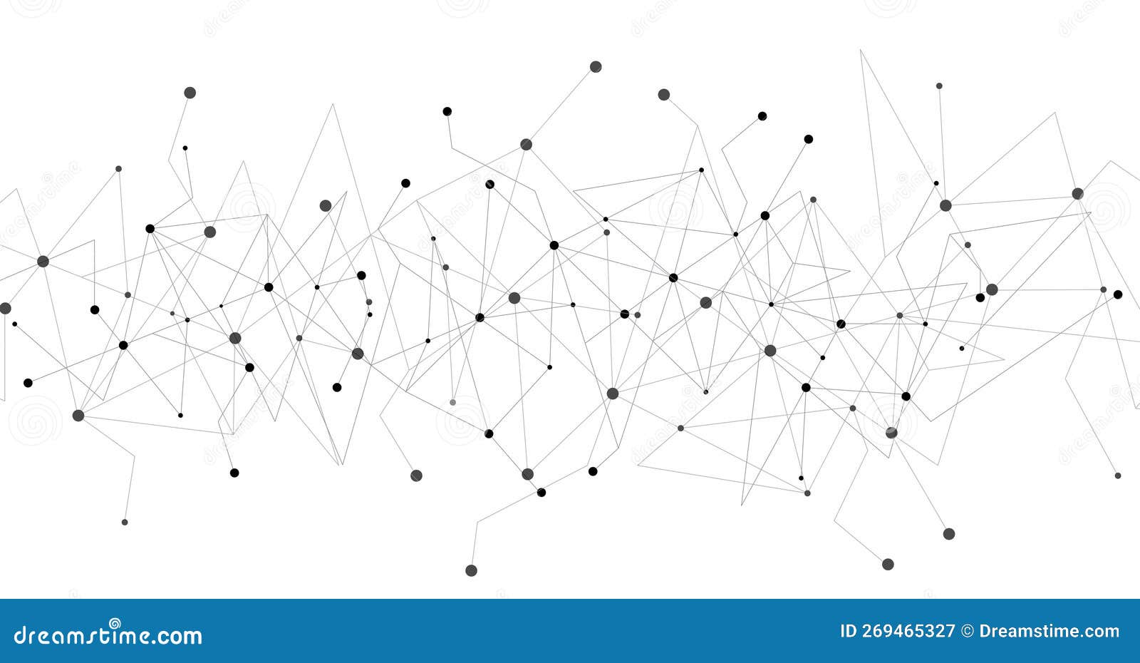 Black Network on White Background Stock Vector - Illustration of ...