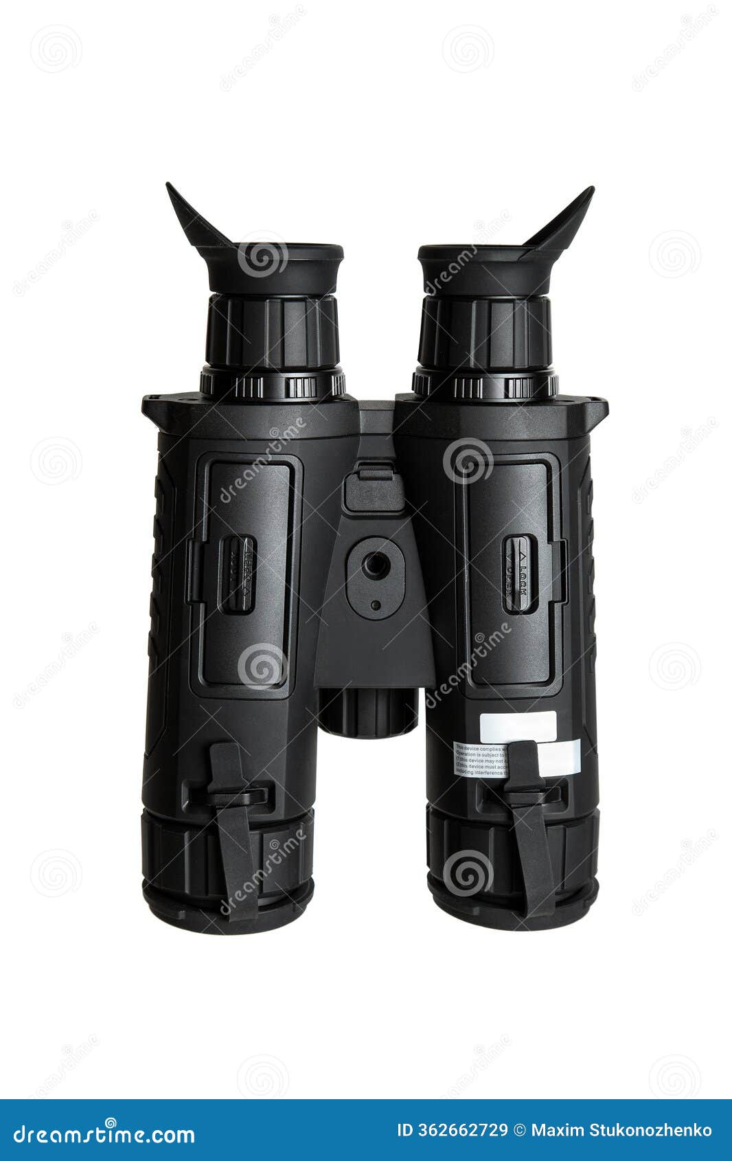 Black Night Vision Binoculars with a Digital Control System and Several ...