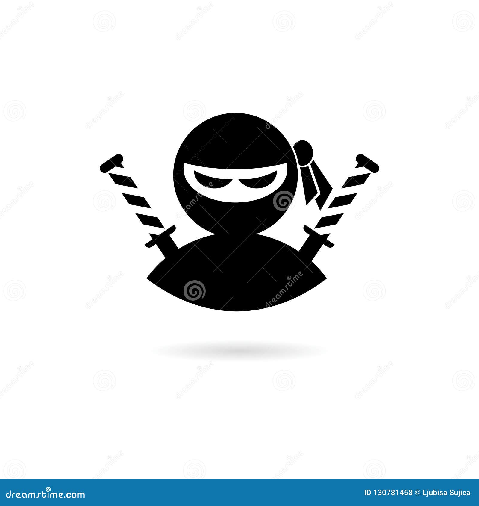 Ninja Icon, Icon Cartoon | CartoonDealer.com #88303357