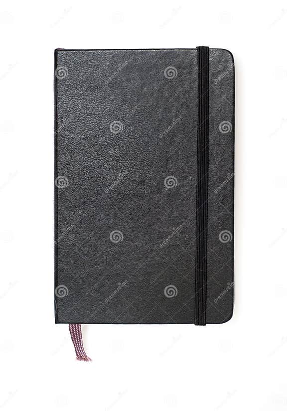 Black note book stock photo. Image of notepaper, black - 21069102