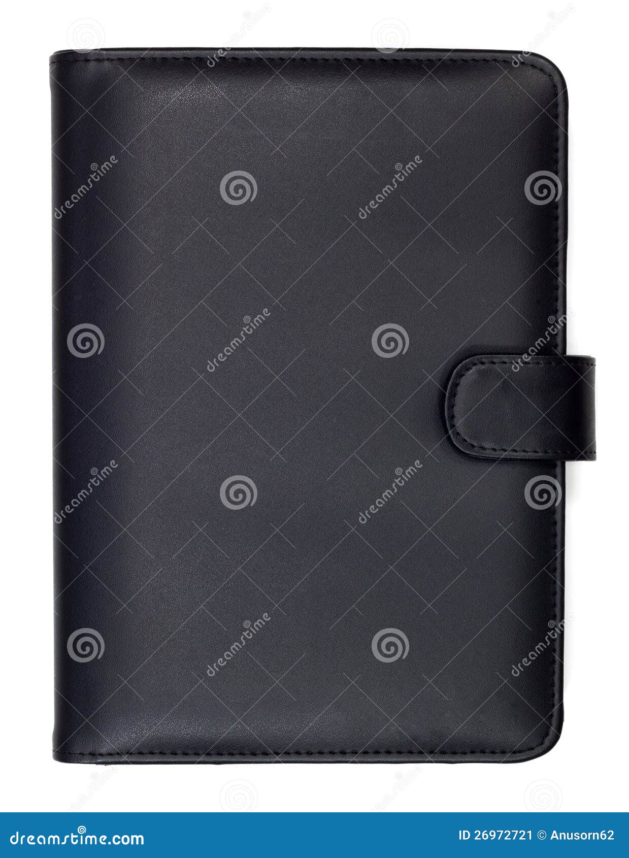 Black note book stock image. Image of black, meeting - 26972721