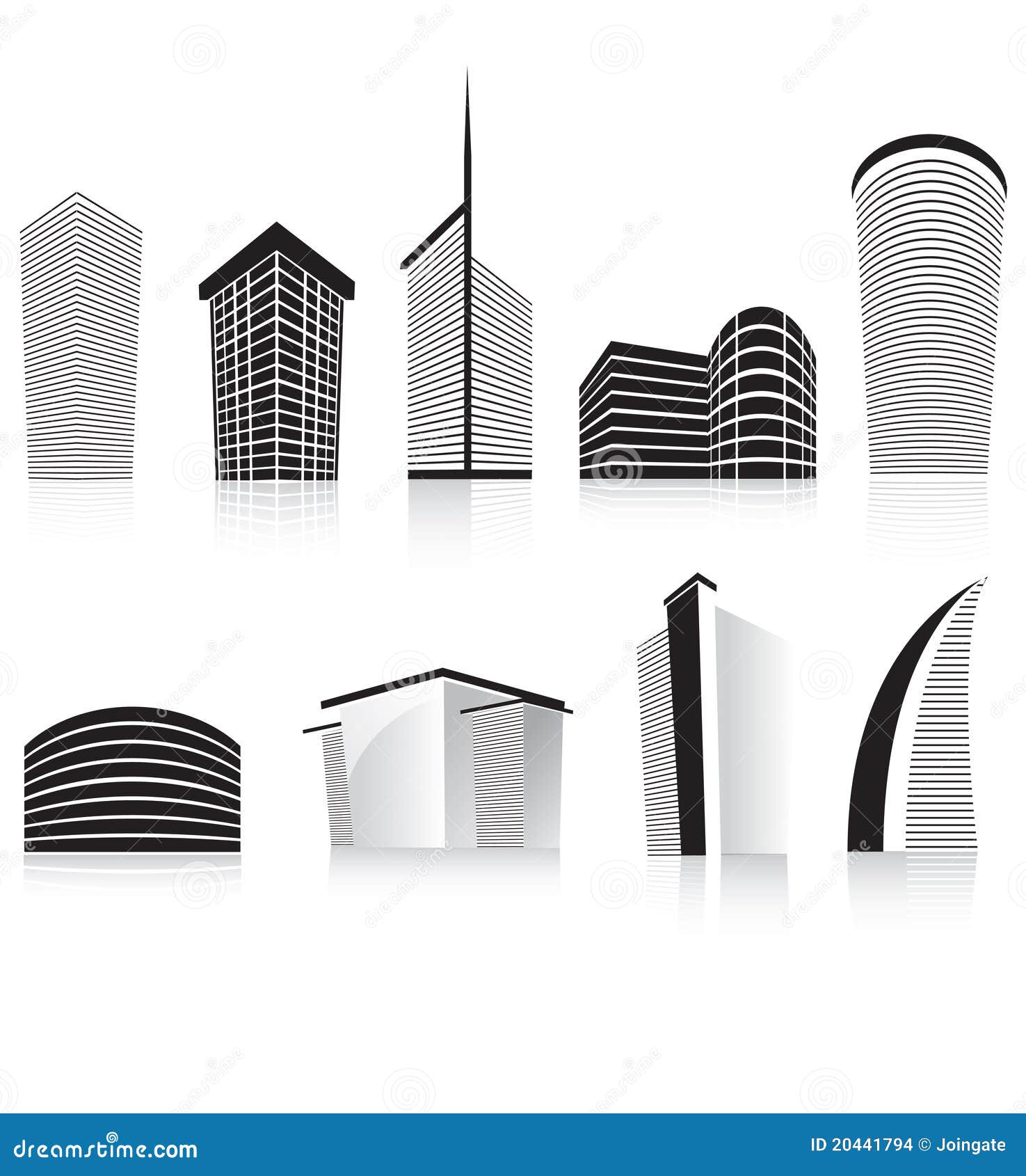 Business Building Silhouette