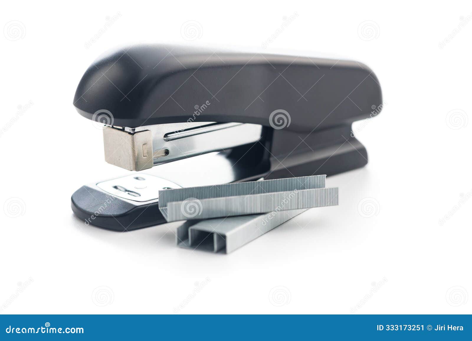 Stapler On White Background Stock Photo | CartoonDealer.com #139386726
