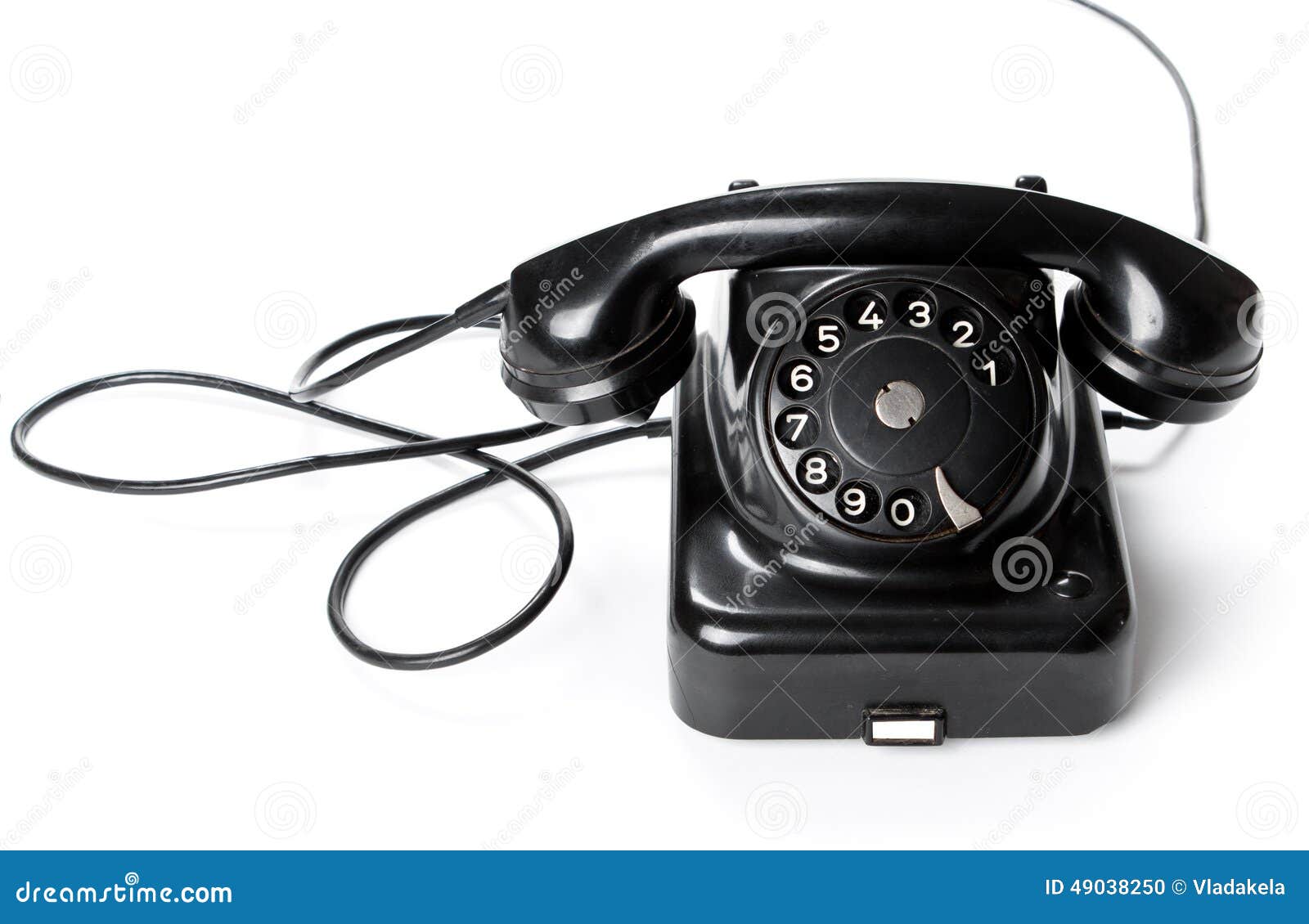 Classic Telephone From The Eighties Royalty-Free Stock Image ...