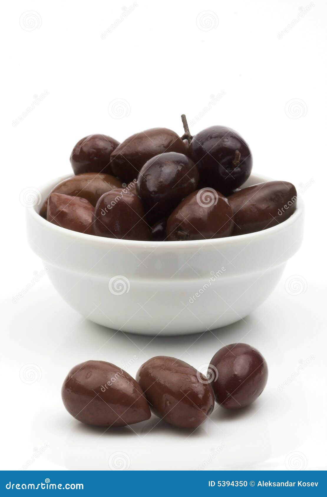 Black olives stock photo. Image of natural, italy, isolated - 5394350