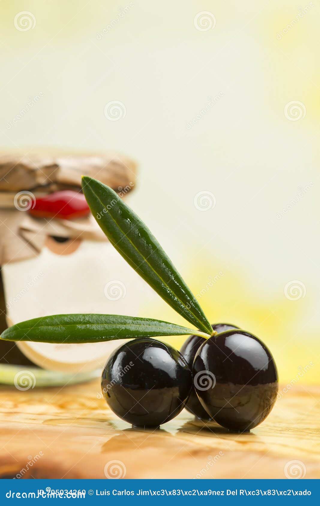 Black Olives and Olive Jam on the Olive Table Stock Photo - Image of ...