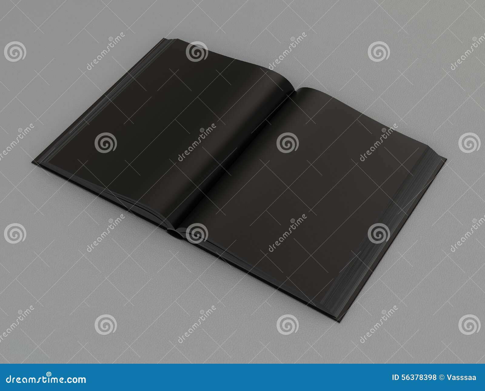 Black open book stock illustration. Illustration of journal - 56378398
