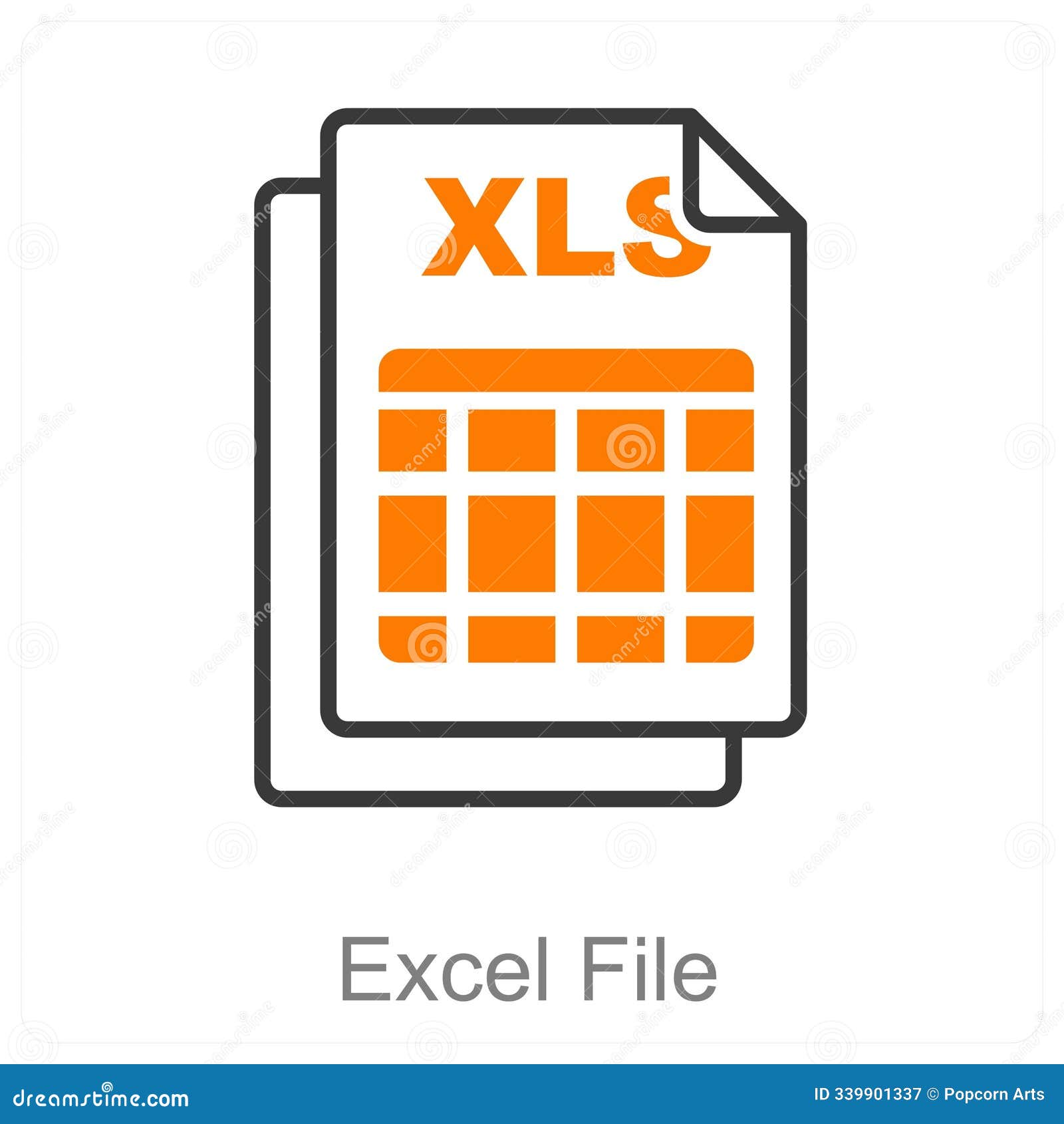 Excel, Grid, Table Icon Royalty-Free Stock Image | CartoonDealer.com ...