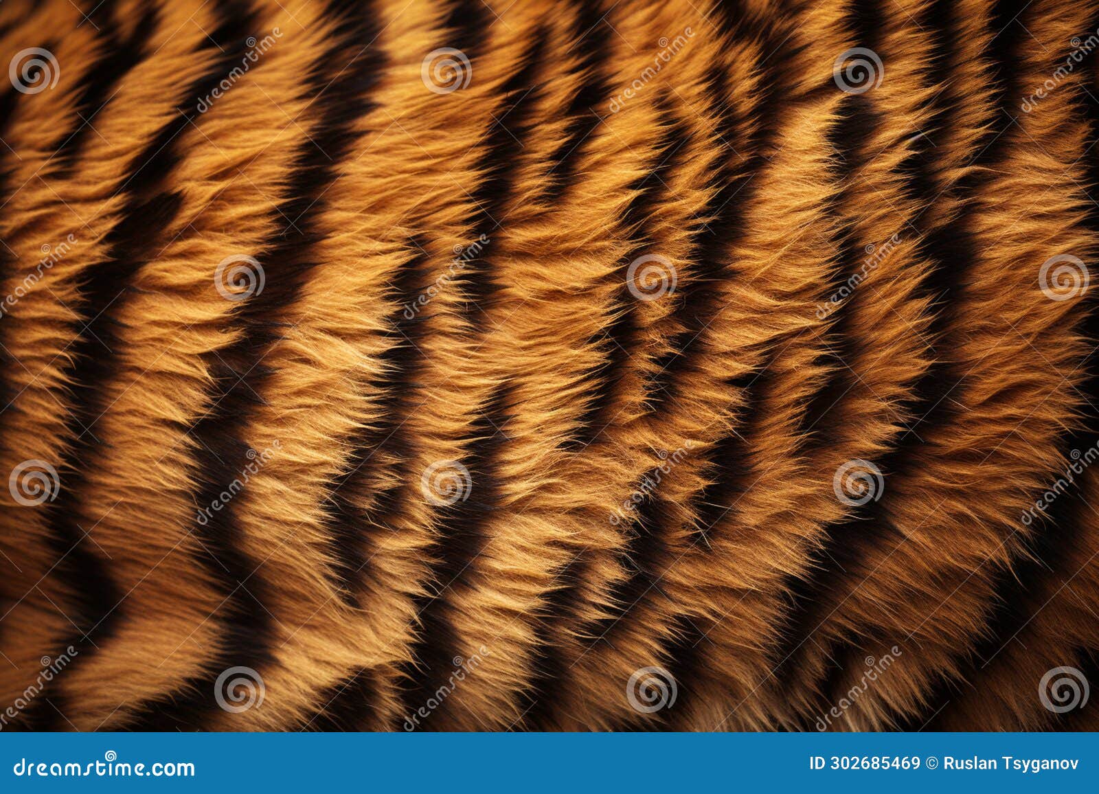 Stripe Tiger Background. Texture Tiger Skin Pattern Stock Illustration ...