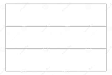 Black Outline Flag of Germany Stock Vector - Illustration of ensign ...