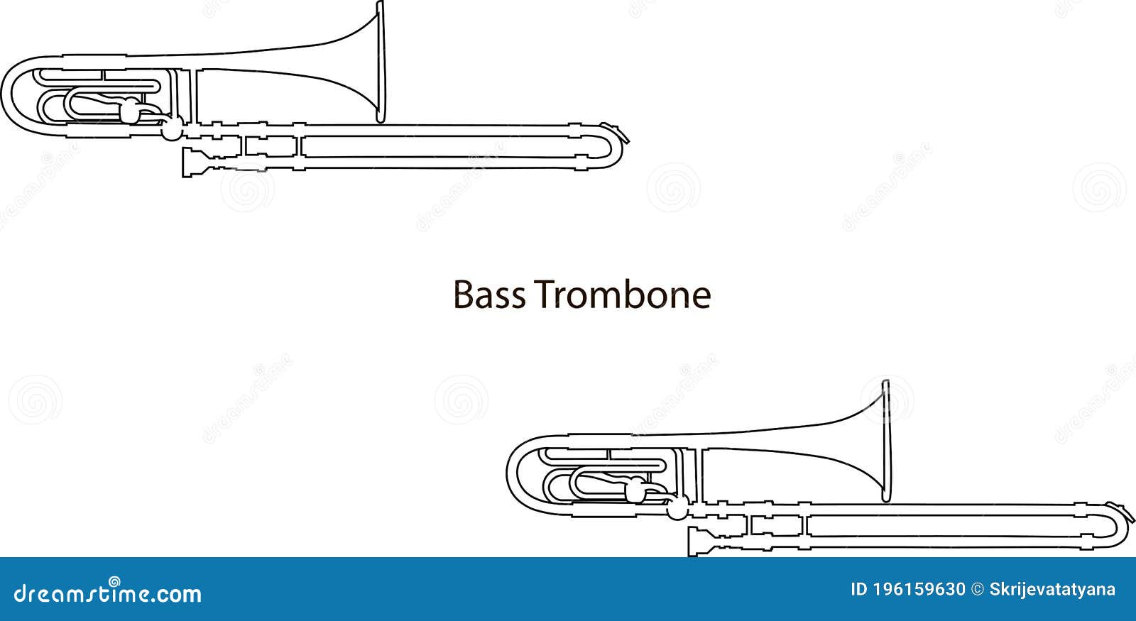 Trombone Outline