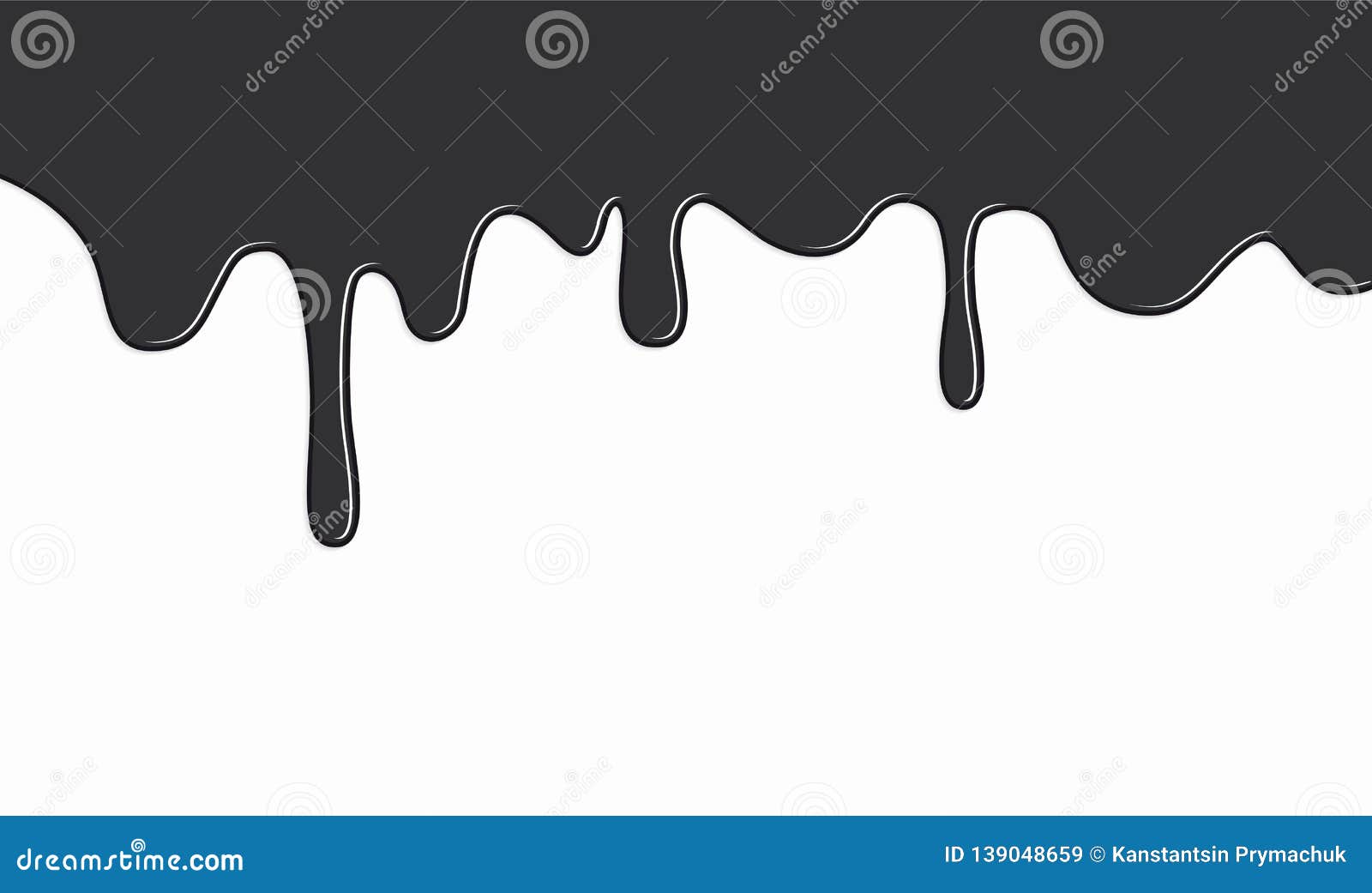 Black Paint Dripping, Abstract Blob. Vector Illustration. Stock Vector ... Black Paint Dripping, Abstract Blob. Vector Illustration. Stock Vector ...