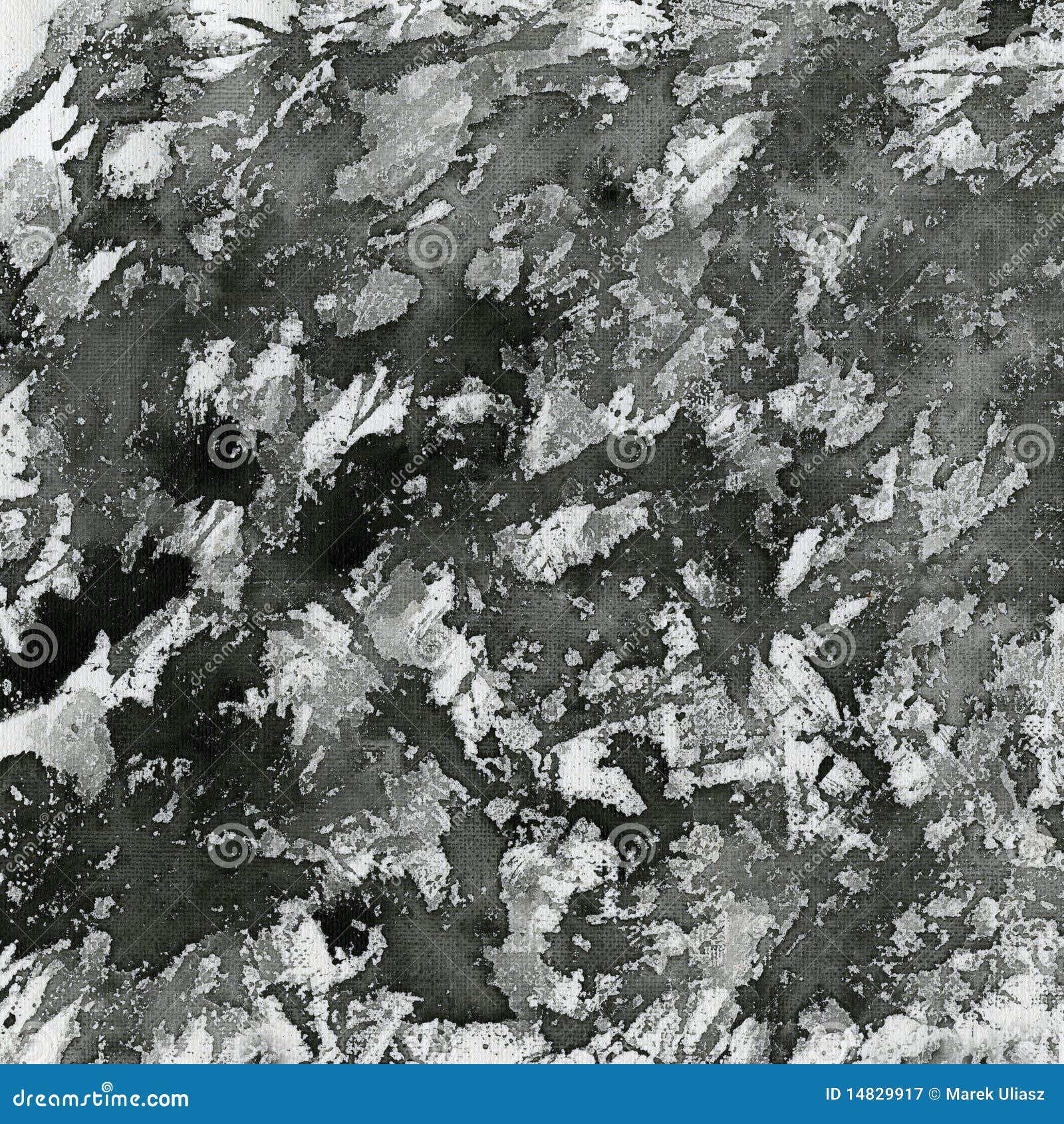 Black Paint Splashes on Canvas Stock Image - Image of white, black ...