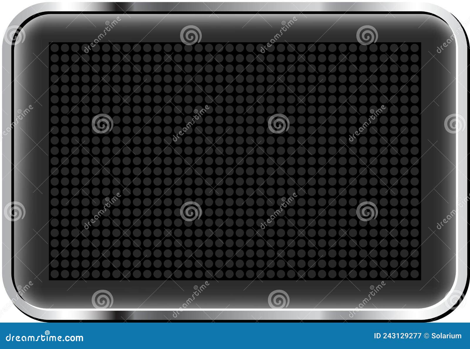 Panel LED stock vector. Illustration of light, board - 243129277