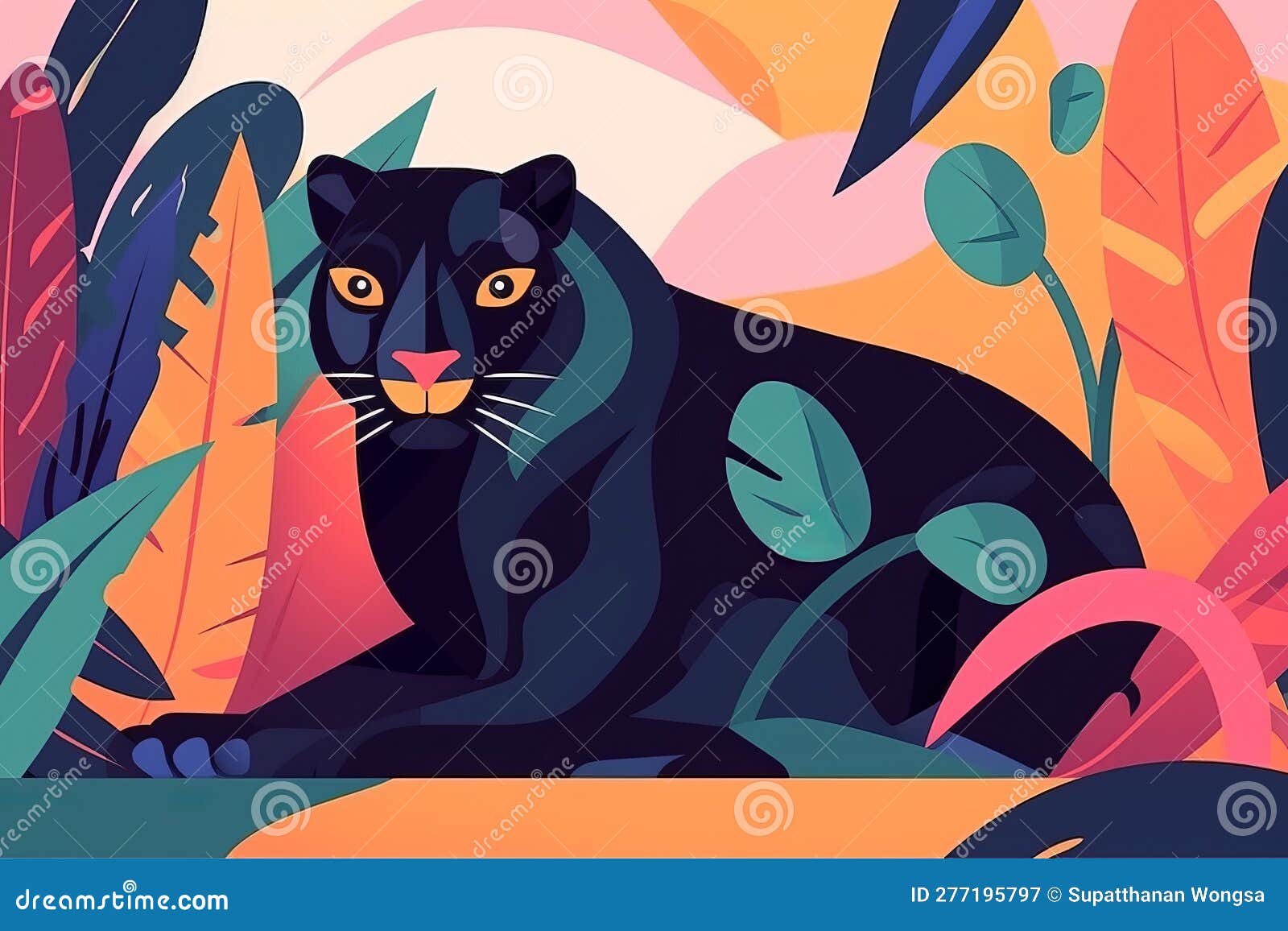 Black Panther Design, Panther Style, Mathis Style. from Generative Ai ...