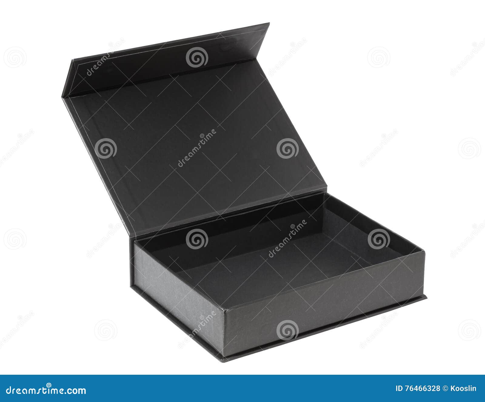 Black paper box stock photo. Image of white, business - 76466328