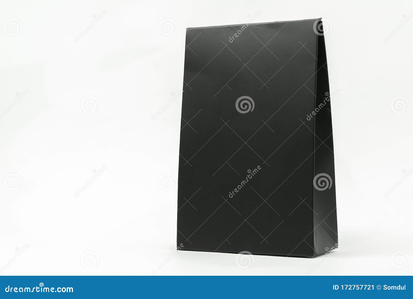 Black paper packaging stock image. Image of premium - 172757721