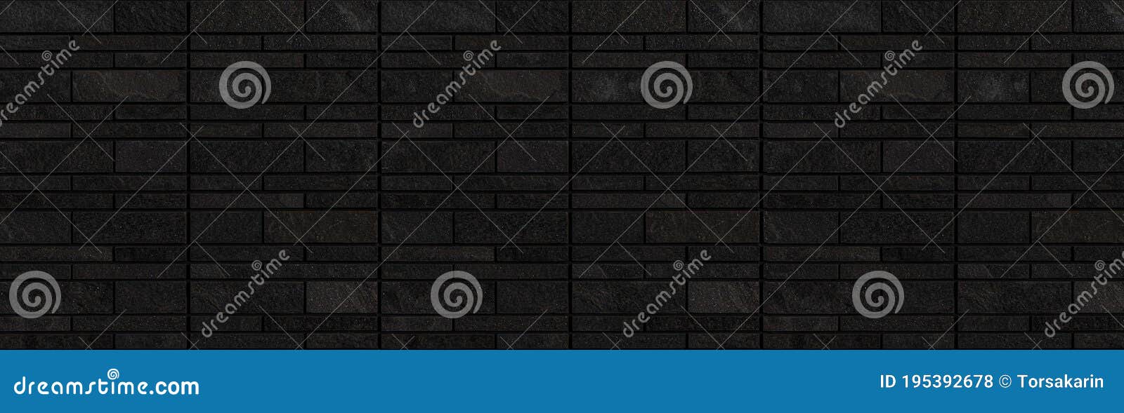 Black Pattern of Black Stone Cladding Wall Tile Texture and Seamless ...