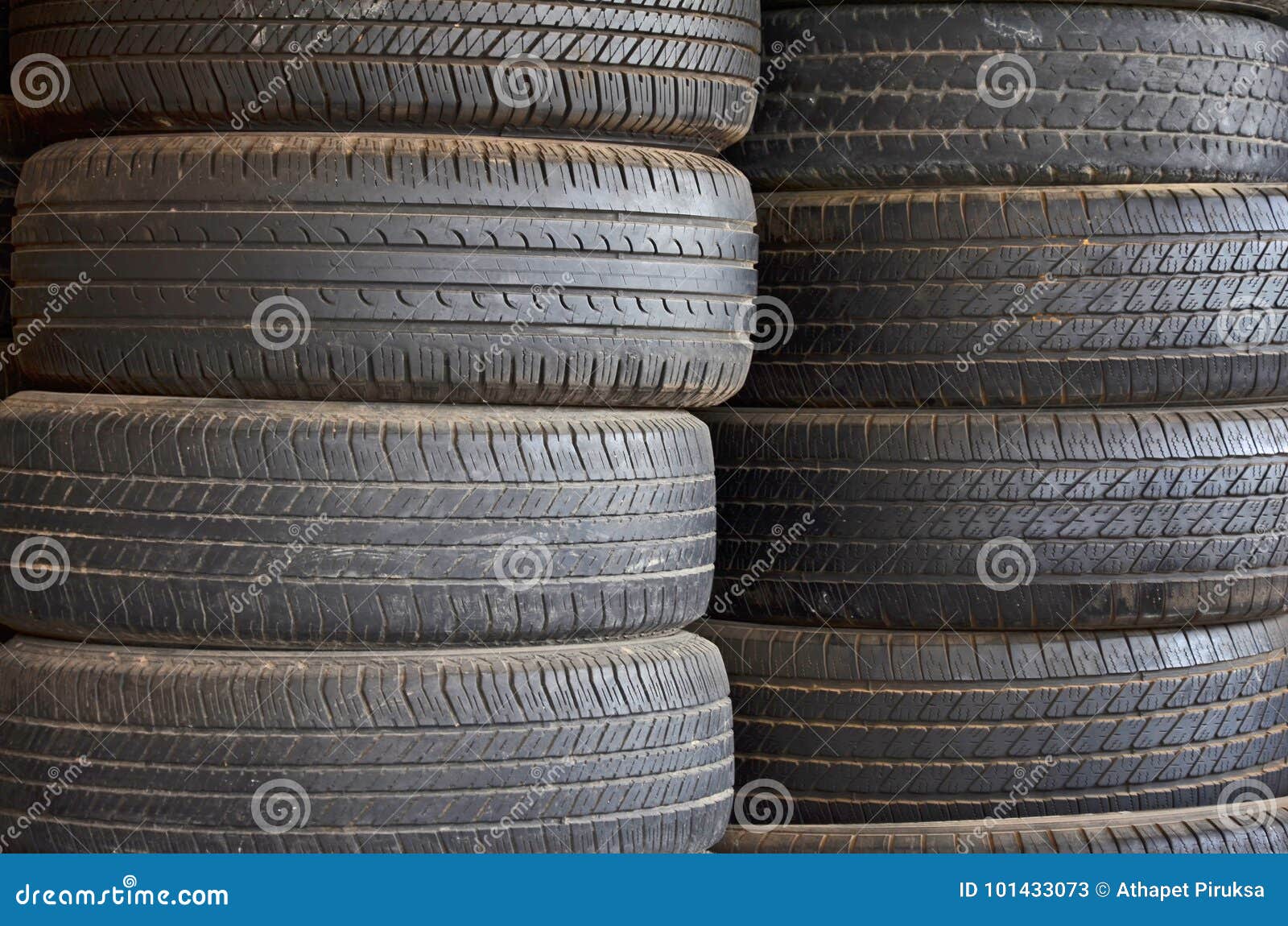 Black Pattern of Old Tire Texture Stock Image - Image of abstract ...