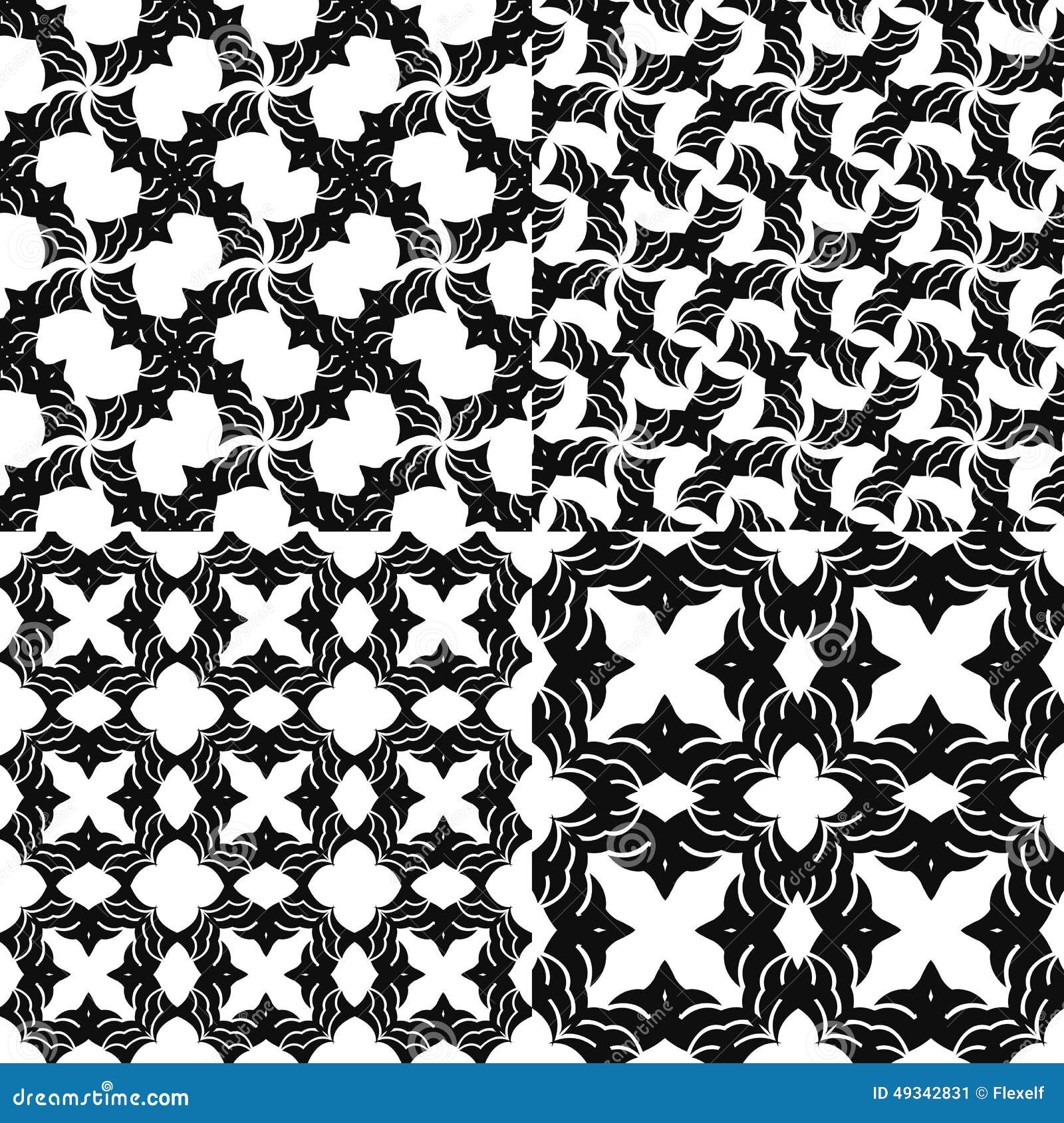 Black pattern stock vector. Illustration of culture, brave - 49342831