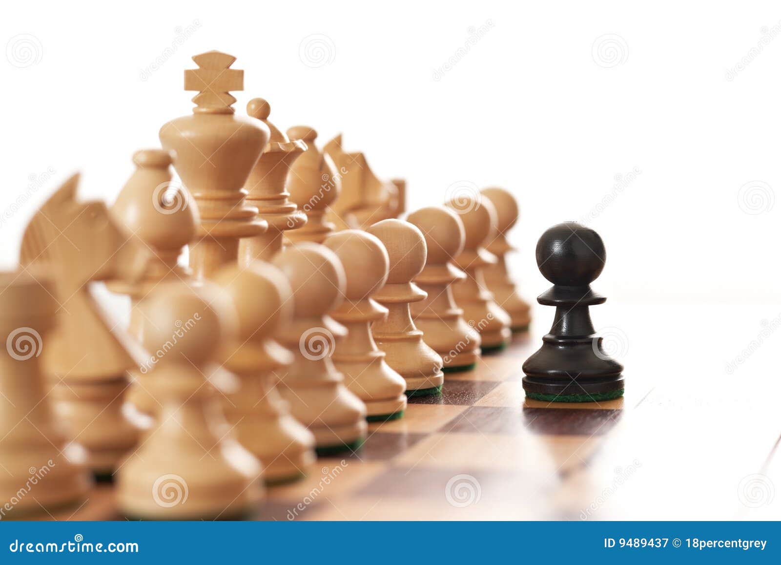 Row Of White Chess Set - Unity And Teamwork Concept Stock Photography ...