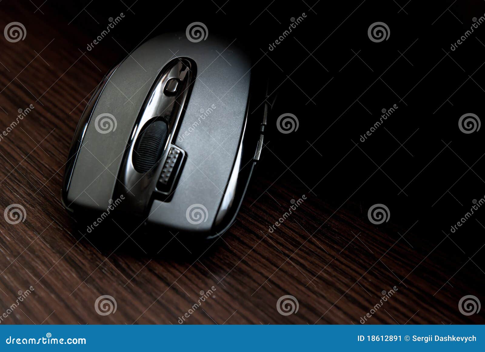 Black pc mouse stock image. Image of contemporary, equipment - 18612891