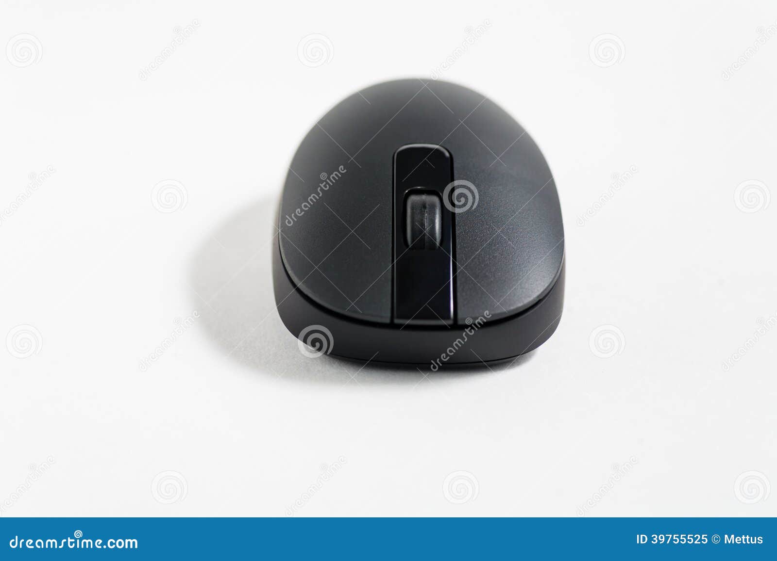 Black pc mouse on white stock image. Image of internet - 39755525