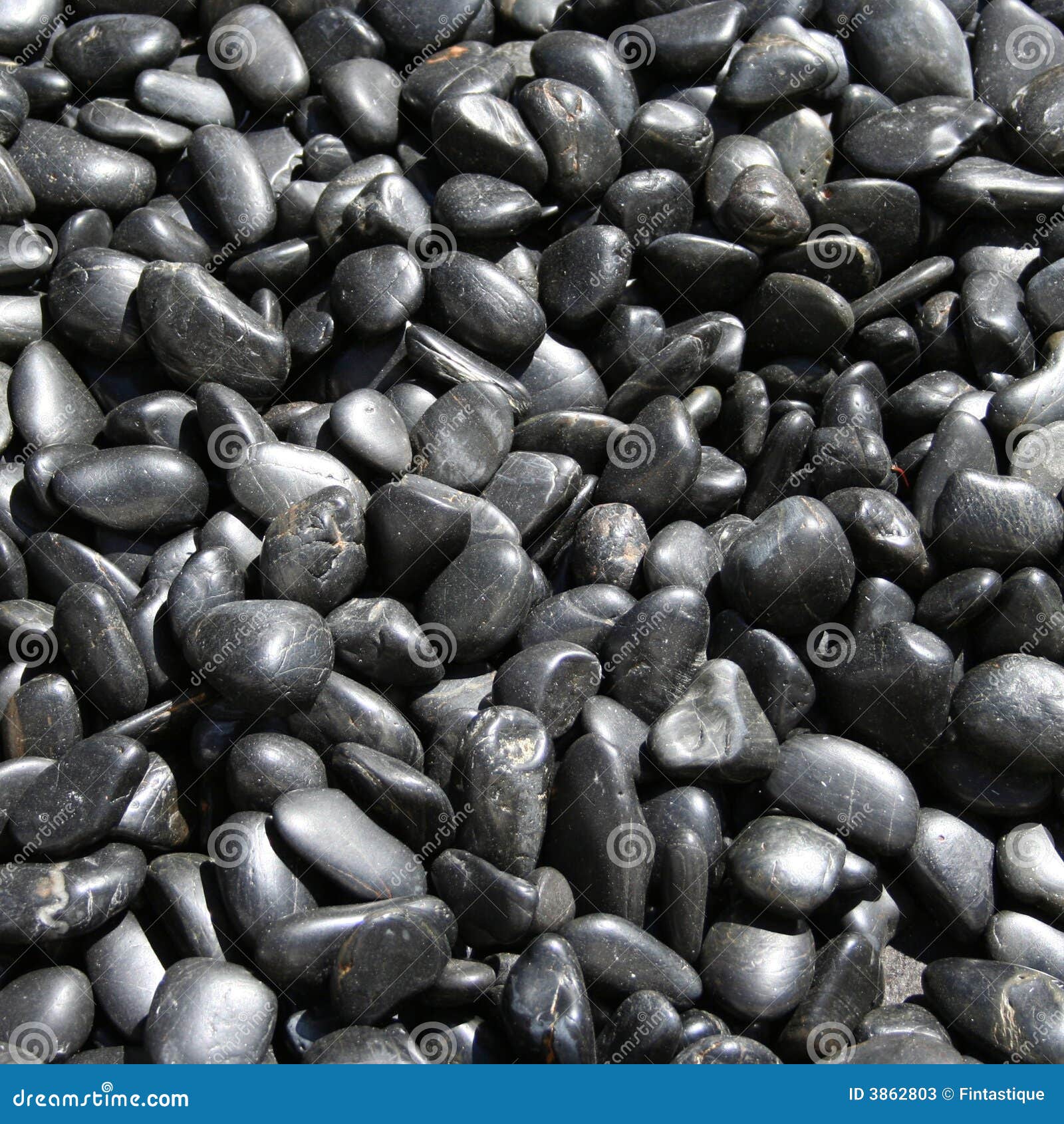 Pebbles Background. Various Stones Of Different Shapes And Sizes ...