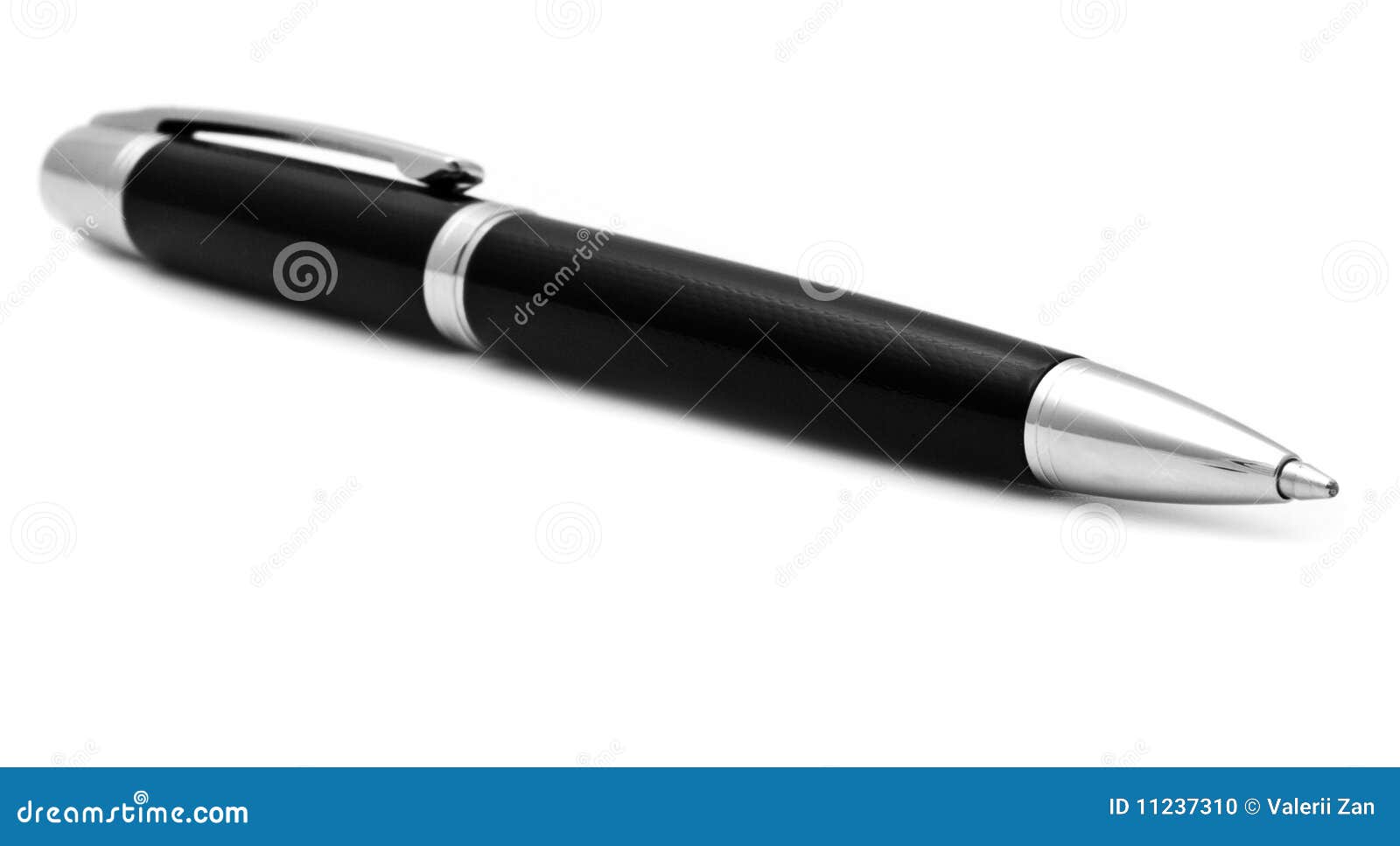 Black Pen Stock Photo - Image: 11237310