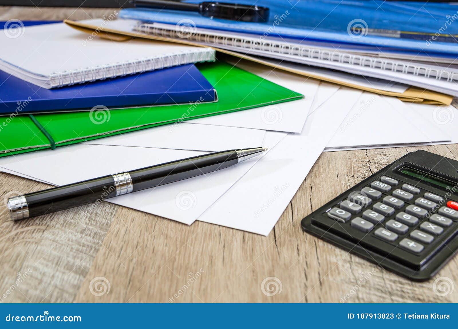 Documents And Envelopes On Office Table Royalty-Free Stock Image ...