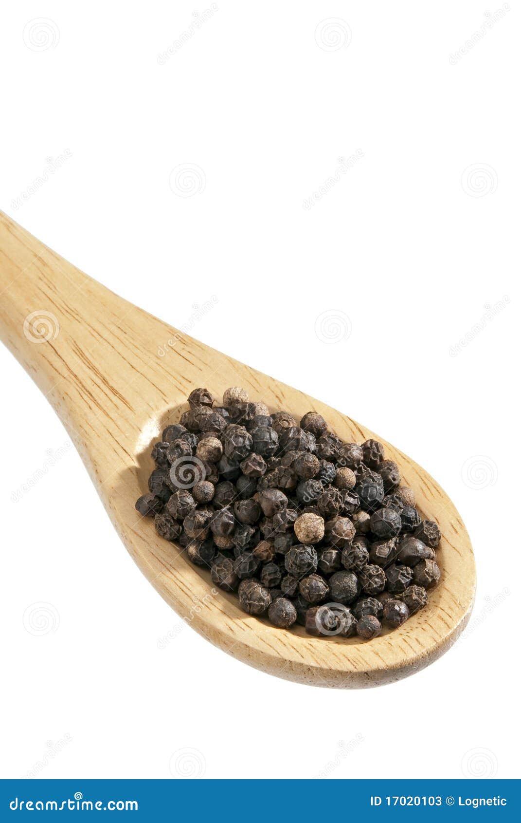 Black pepper spoon stock image. Image of dried, closeup - 17020103