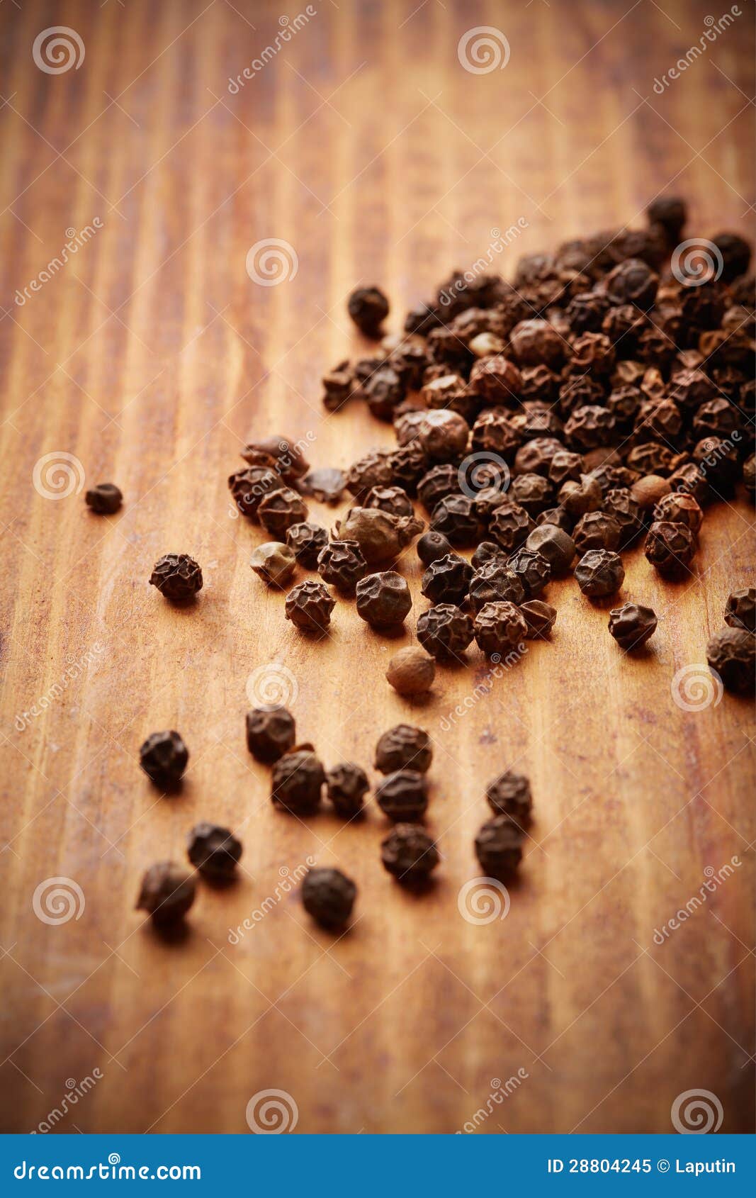 Black peppercorns stock image. Image of macro, foreground - 28804245