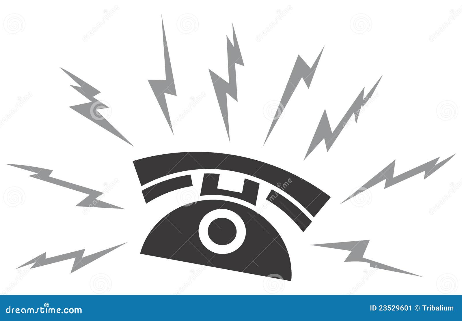 Black phone stock vector. Illustration of communication - 23529601