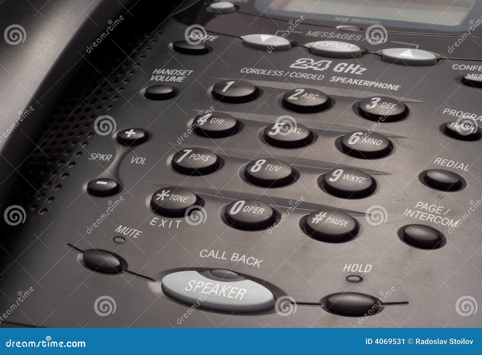 Black Phone keyboard stock image. Image of discussion - 4069531