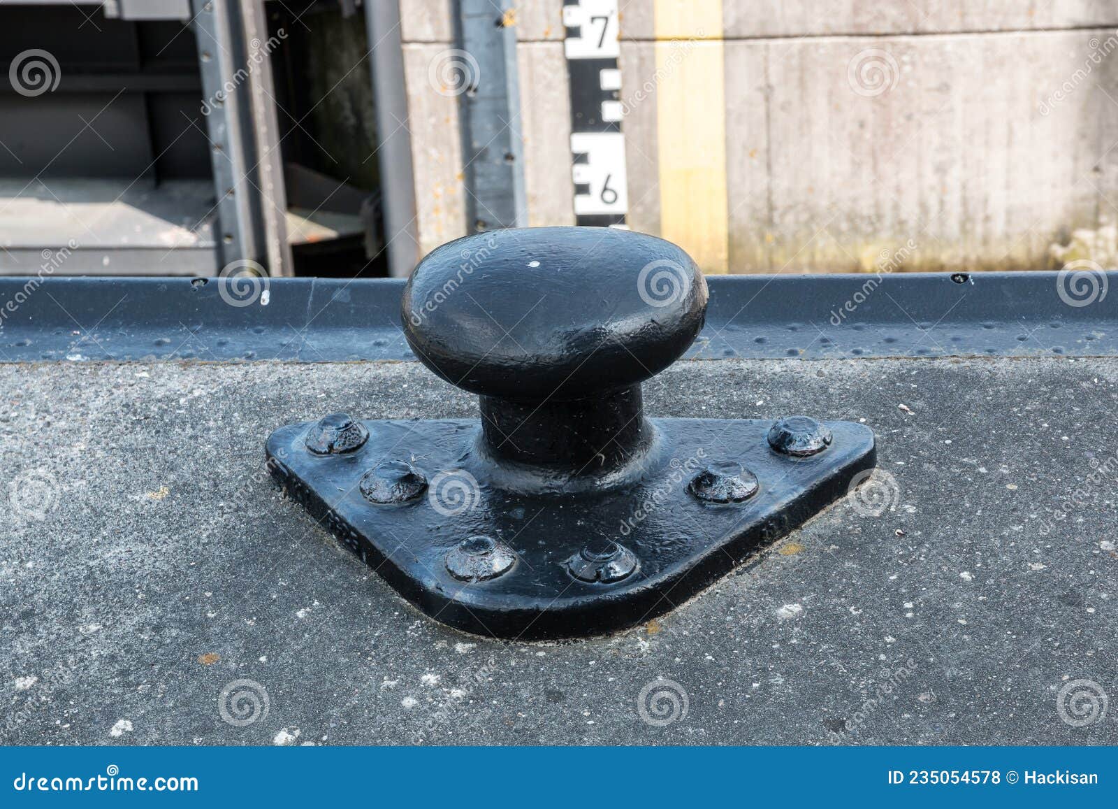 Pile Of Ship Rope On Floating Pontoon Royalty-Free Stock Image ...