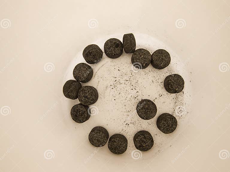 Black pills stock image. Image of pill, health, circle - 15044303