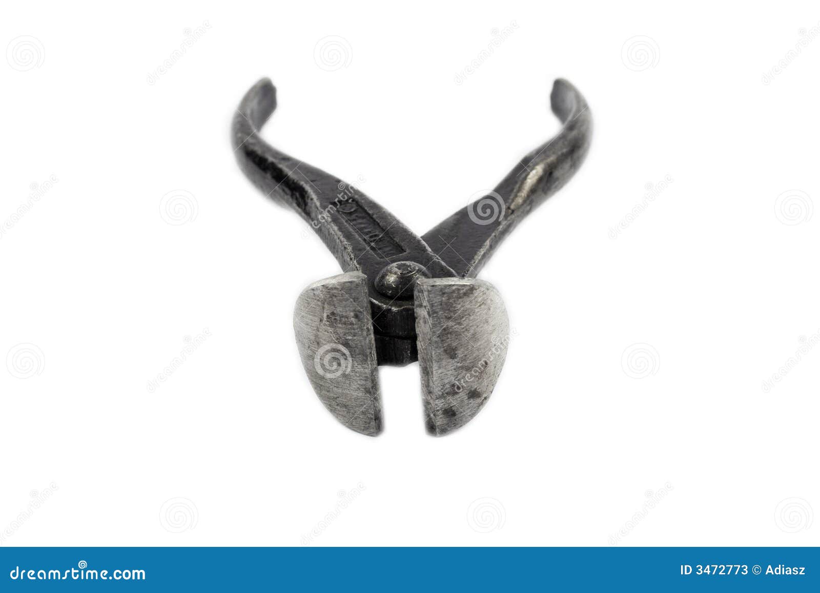 Black pincers stock image. Image of build, metal, pincer - 3472773