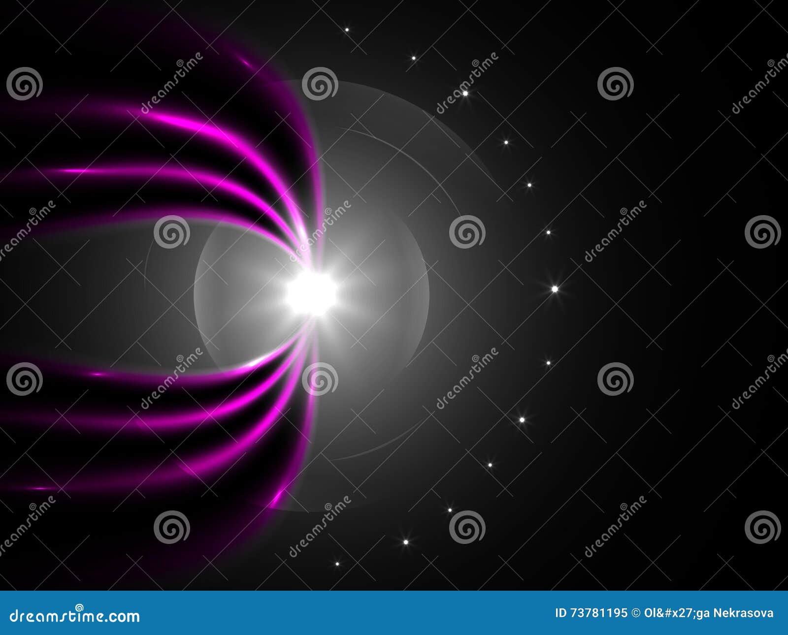 Black and Pink Background, Technology Abstract Stock Vector ...
